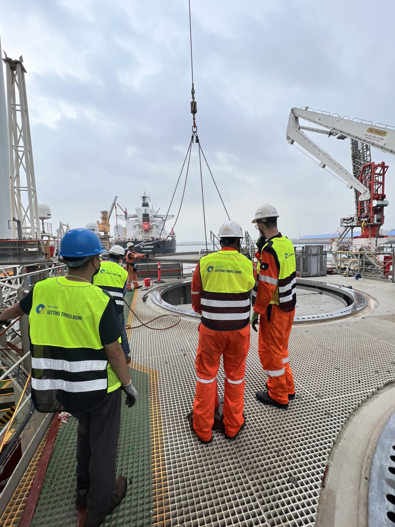 Mobilization and Demobilization installation vessels - Q3 Group